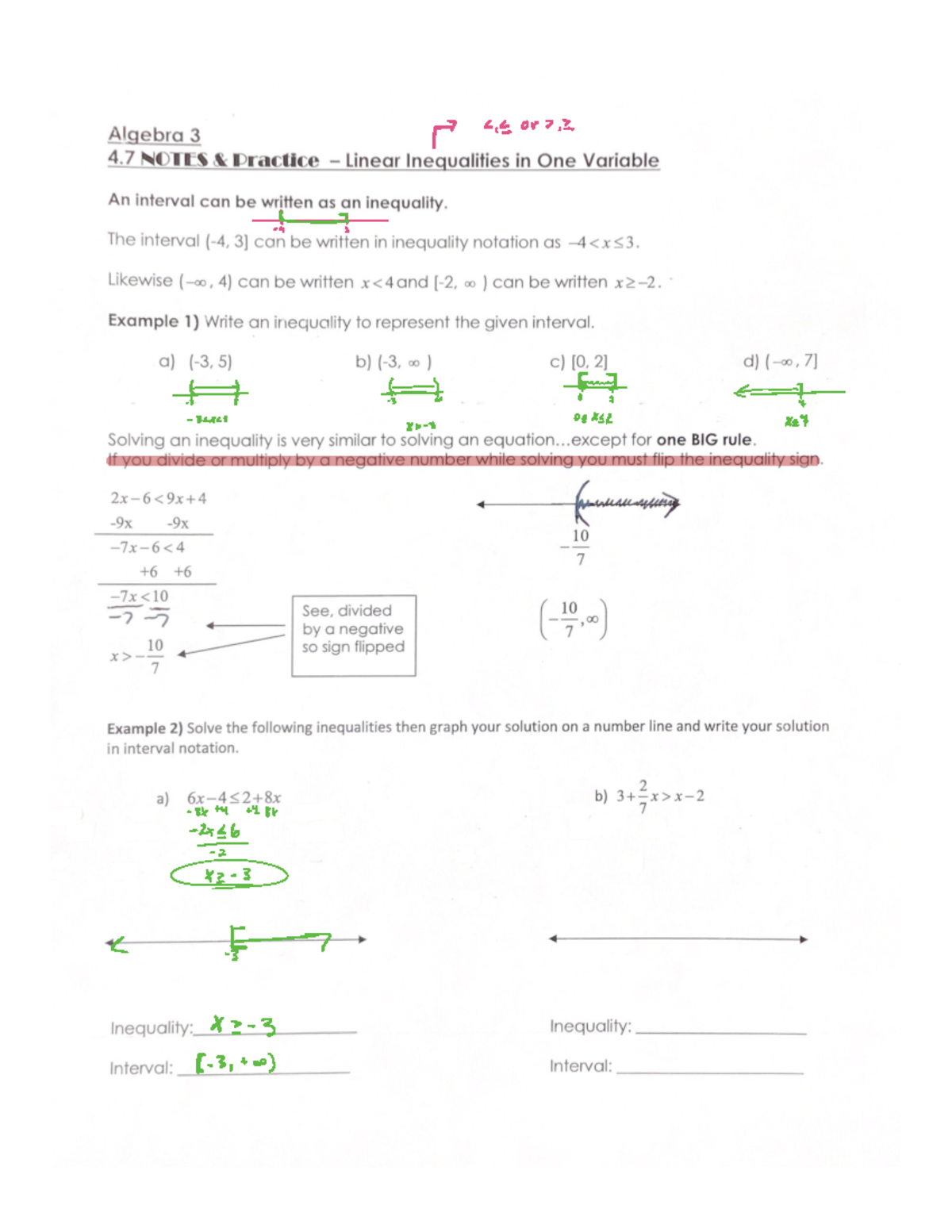 4 - Algebra 3 - E or 1 99 t 113 IT 3 3 s IT 727 5 or X ####### 4 113 43 ...