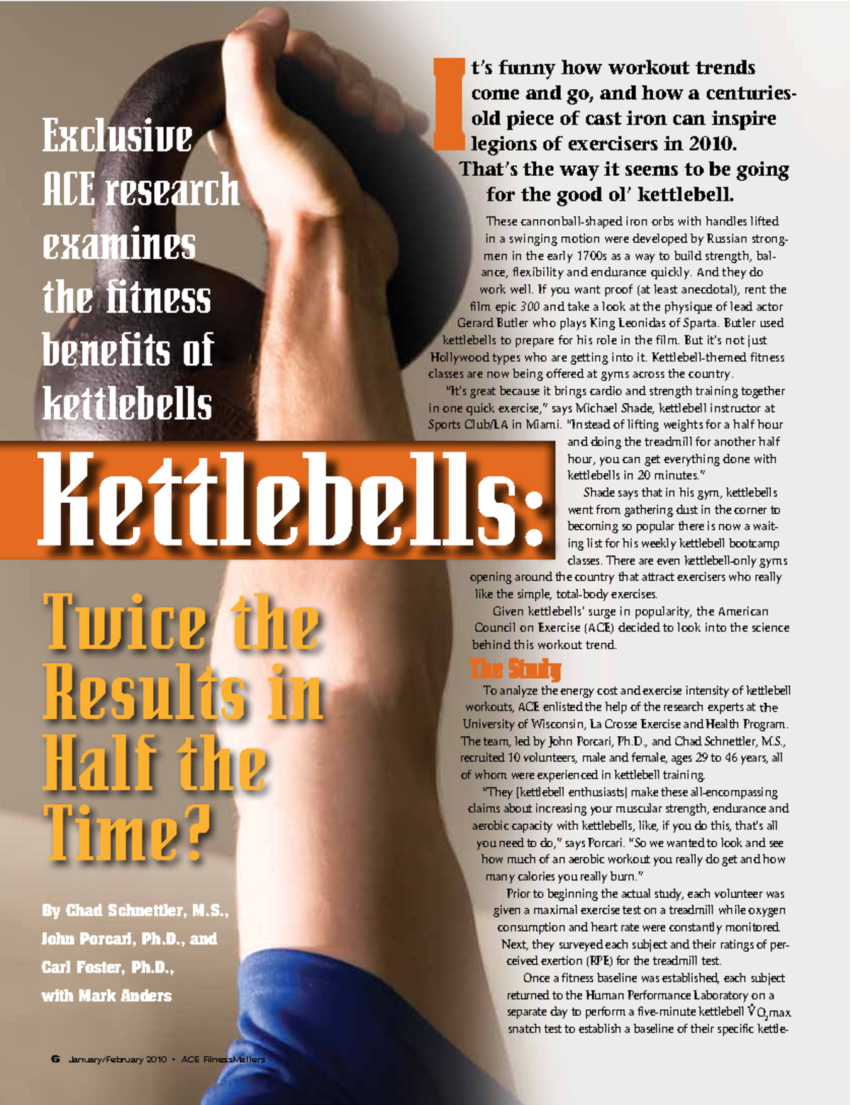 Kettlebells 012010 - I t’s funny how workout trends come and go, and ...
