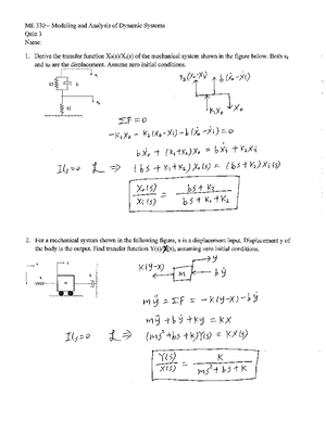 ME330 HW3 Solution - ME33000 - ME 330 Homework3 Solution - Studocu