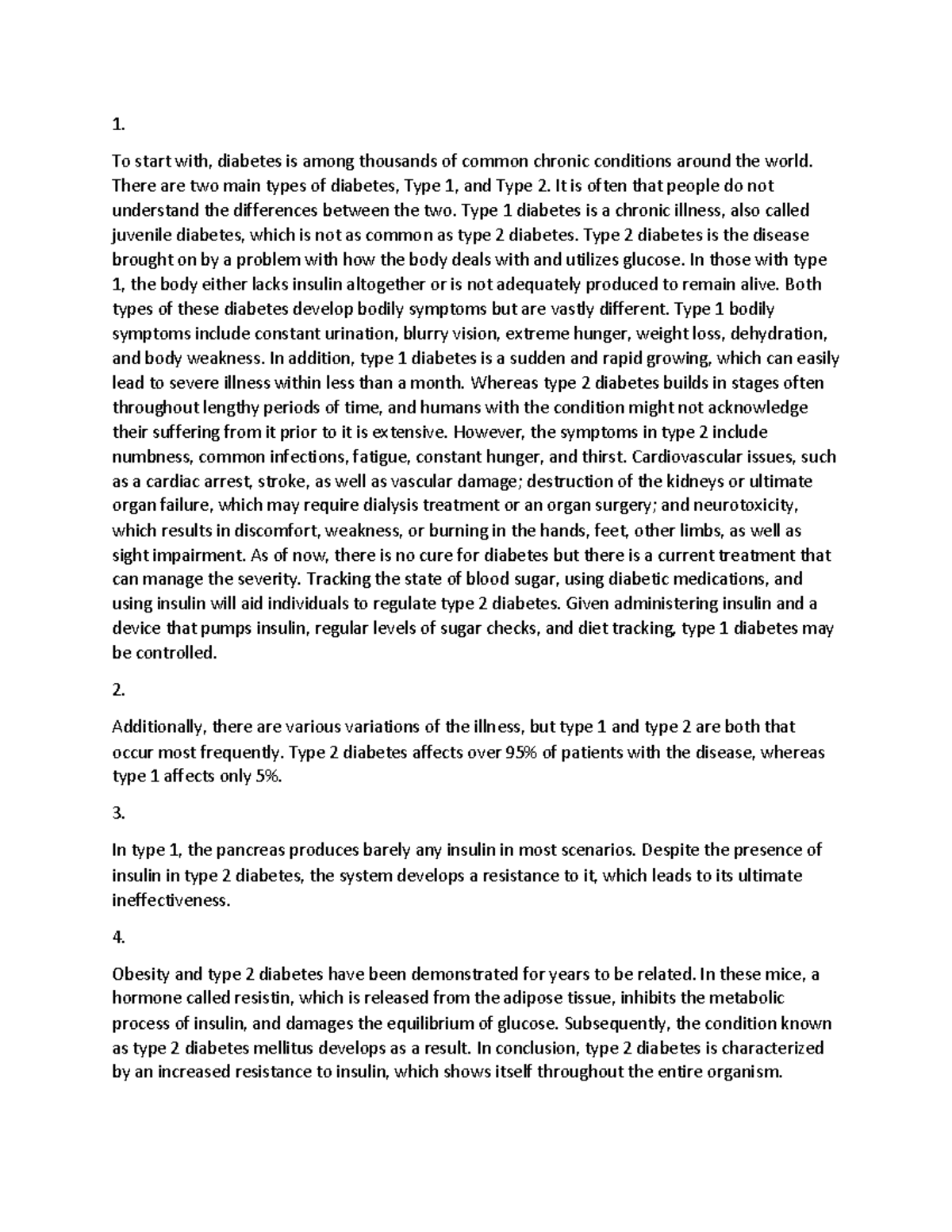 Case Study Assignment - Video lecture mini notes - 1. To start with ...
