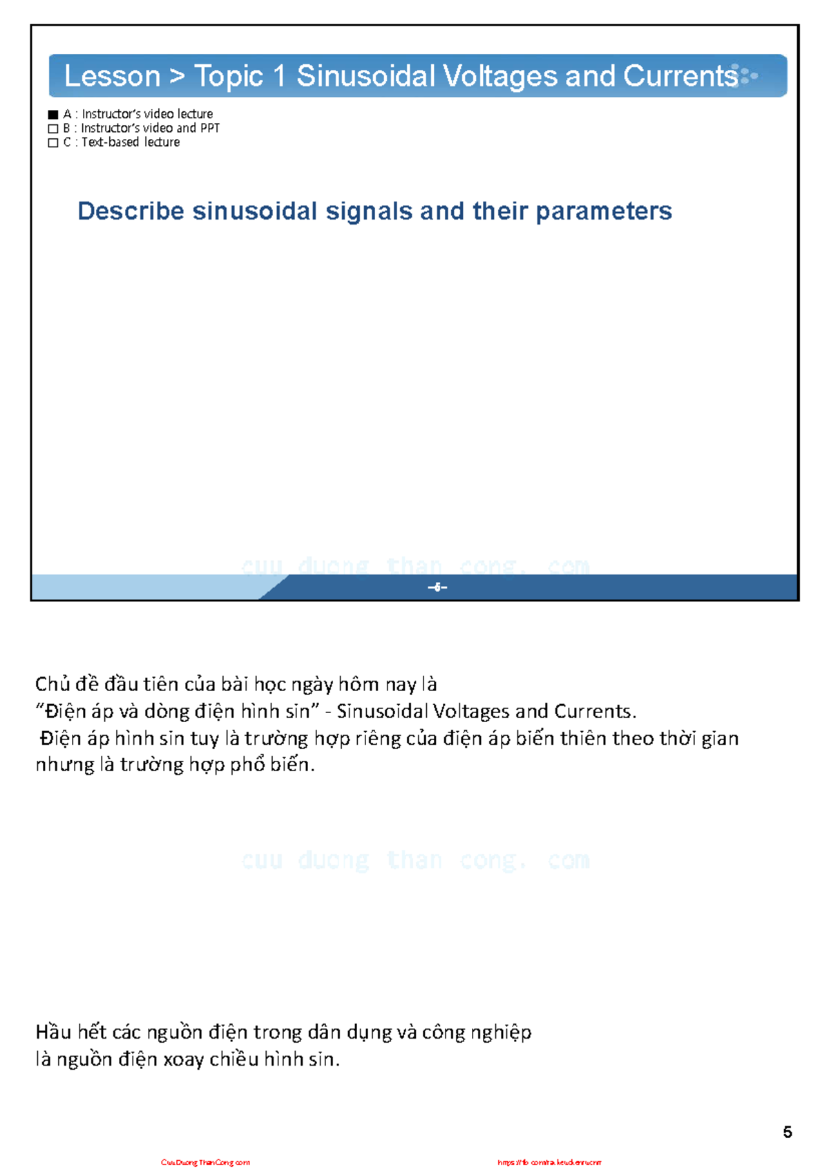 Mach-dien-tu lesson-02-ac-network-v2 - [cuuduongthancong.com] - Chủ đề ...