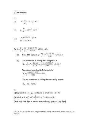 PHYS1121 1131 1141 Formula sheet and data sheet - PHYS1131 - UNSW Sydney - Studocu