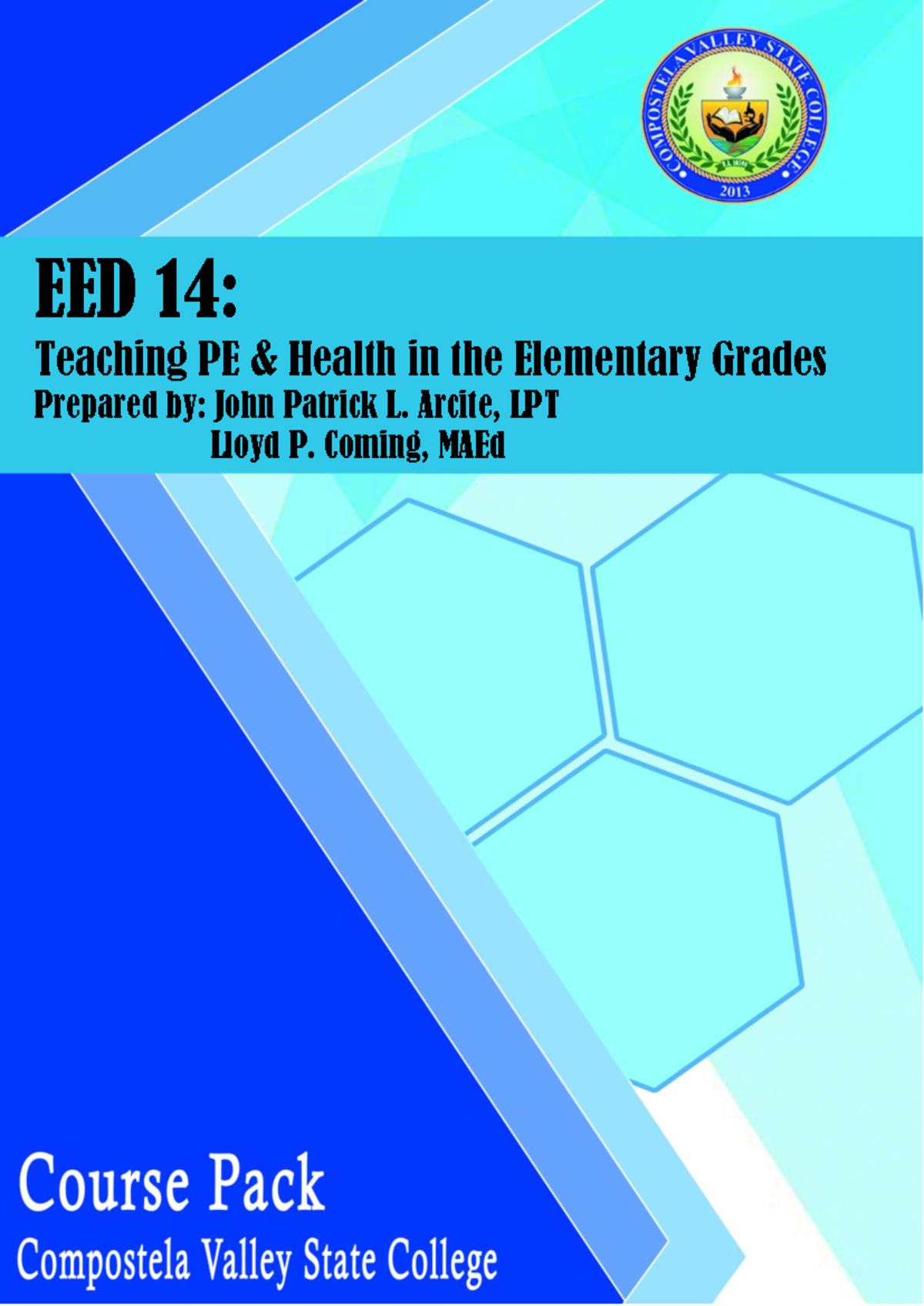 EED 14 - Module 1 - HAN - EED 14: Teaching PE & Health in the ...