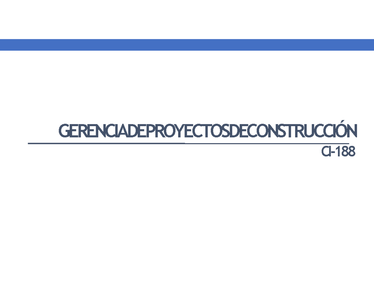 Semana 6 Calidad - curso essssss - GERENCIADEPROYECTOSDECONSTRUCCIÓN CI ...