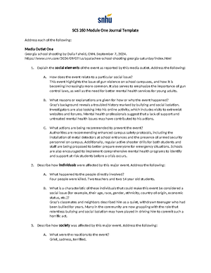 ENG 190 Module Two Journal - ENG 190 Module Two Journal List credible ...