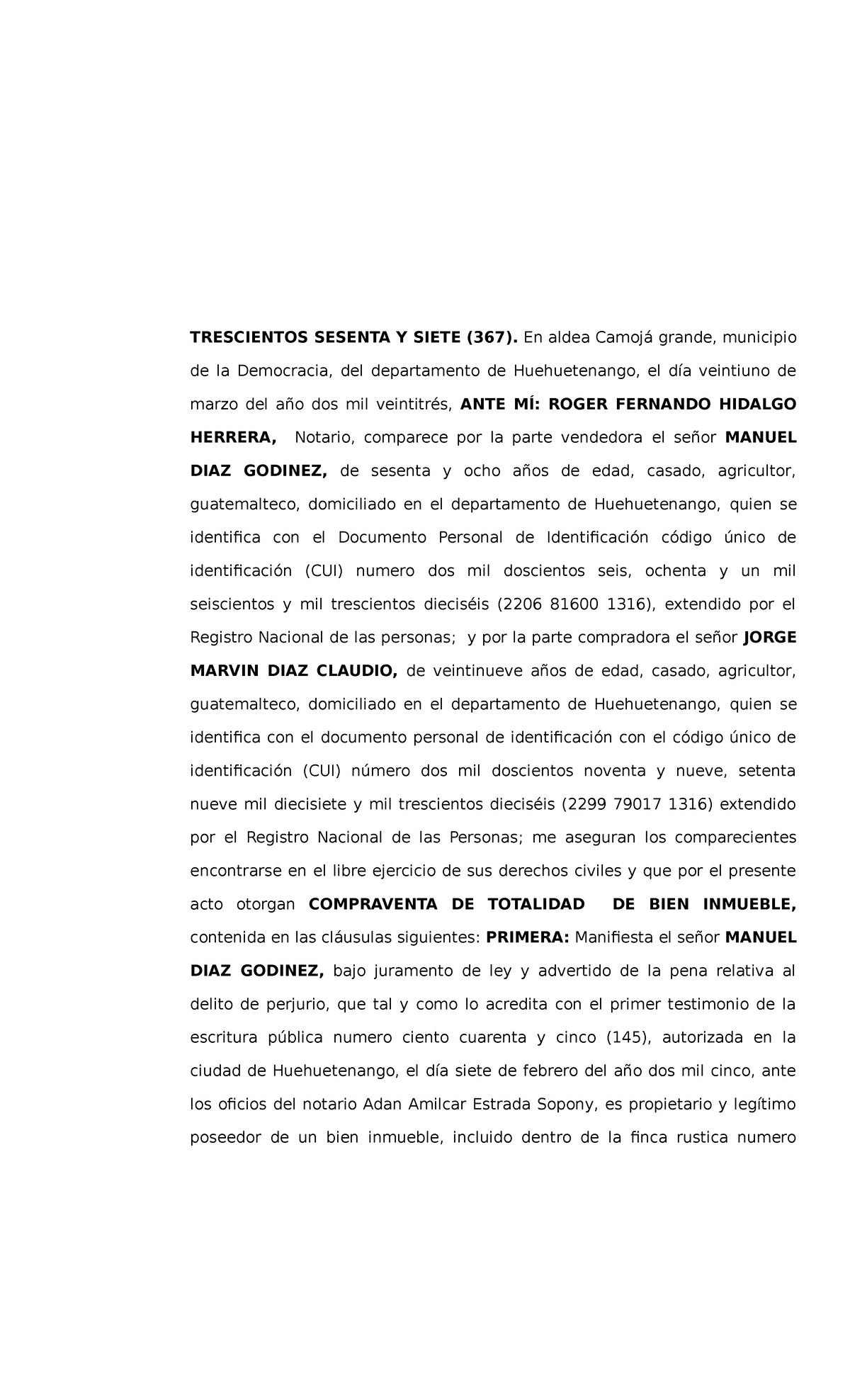 367-2023 totalidad manuel diaz godinez y jorge marvin diaz claudio ...