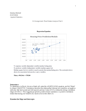 [Solved] A researcher is analyzing the relationship between various - Applied Statistics (MAT240 ...
