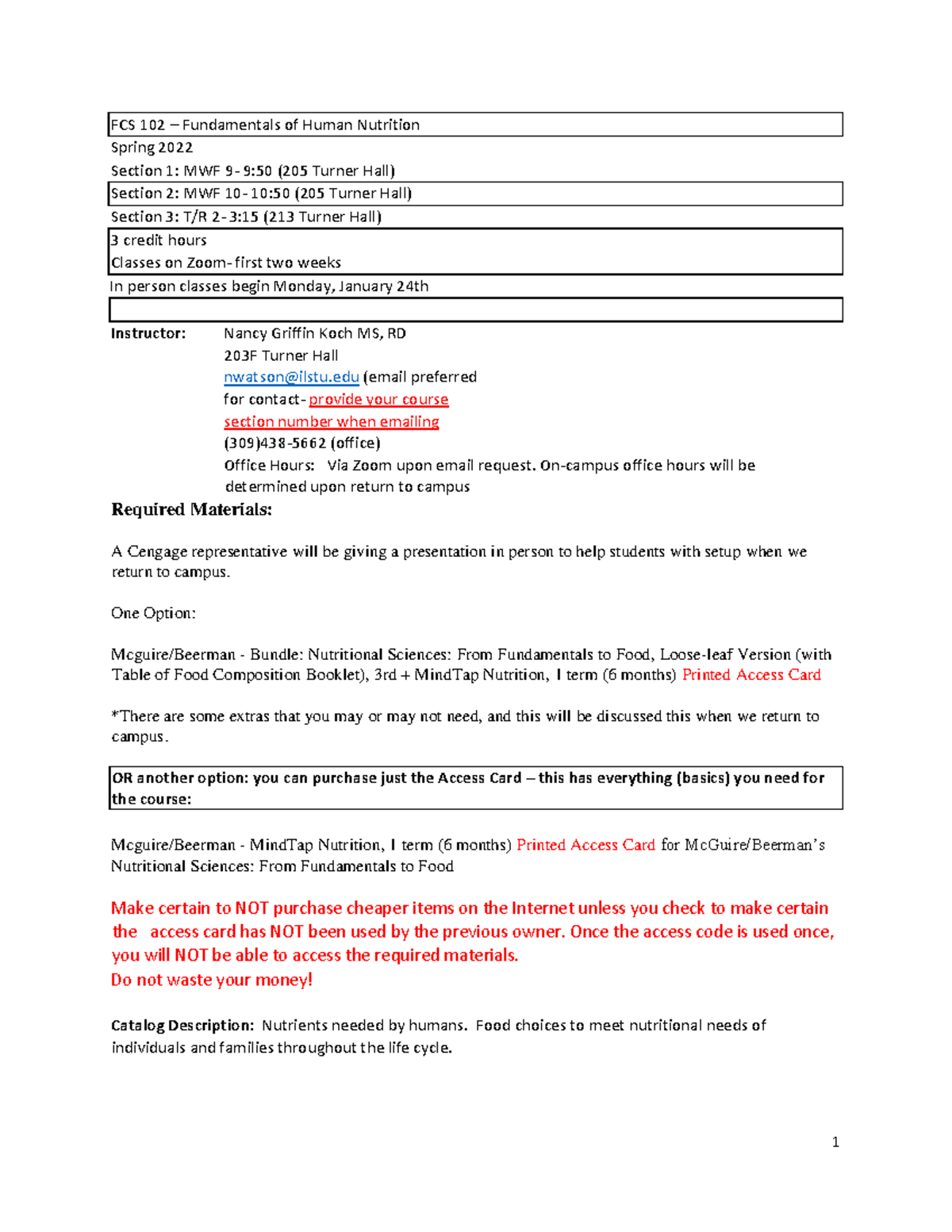 FCS study guide. exam 2 study guide questions - FCS 102 – Fundamentals ...