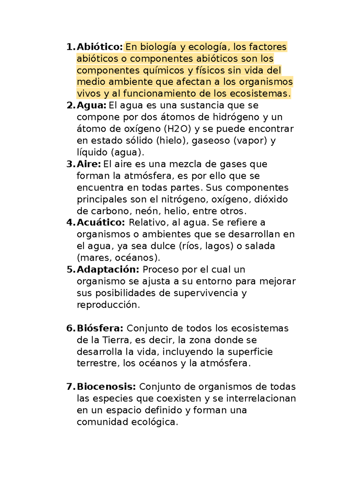 Abiótico - 1ótico: En biología y ecología, los factores abióticos o ...