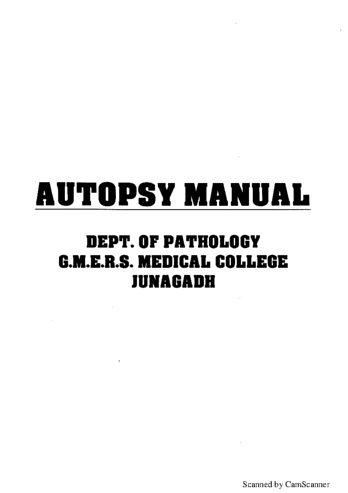 Autopsy - Medical Surgical Nursing - Nephro- Urology Nursing - Studocu