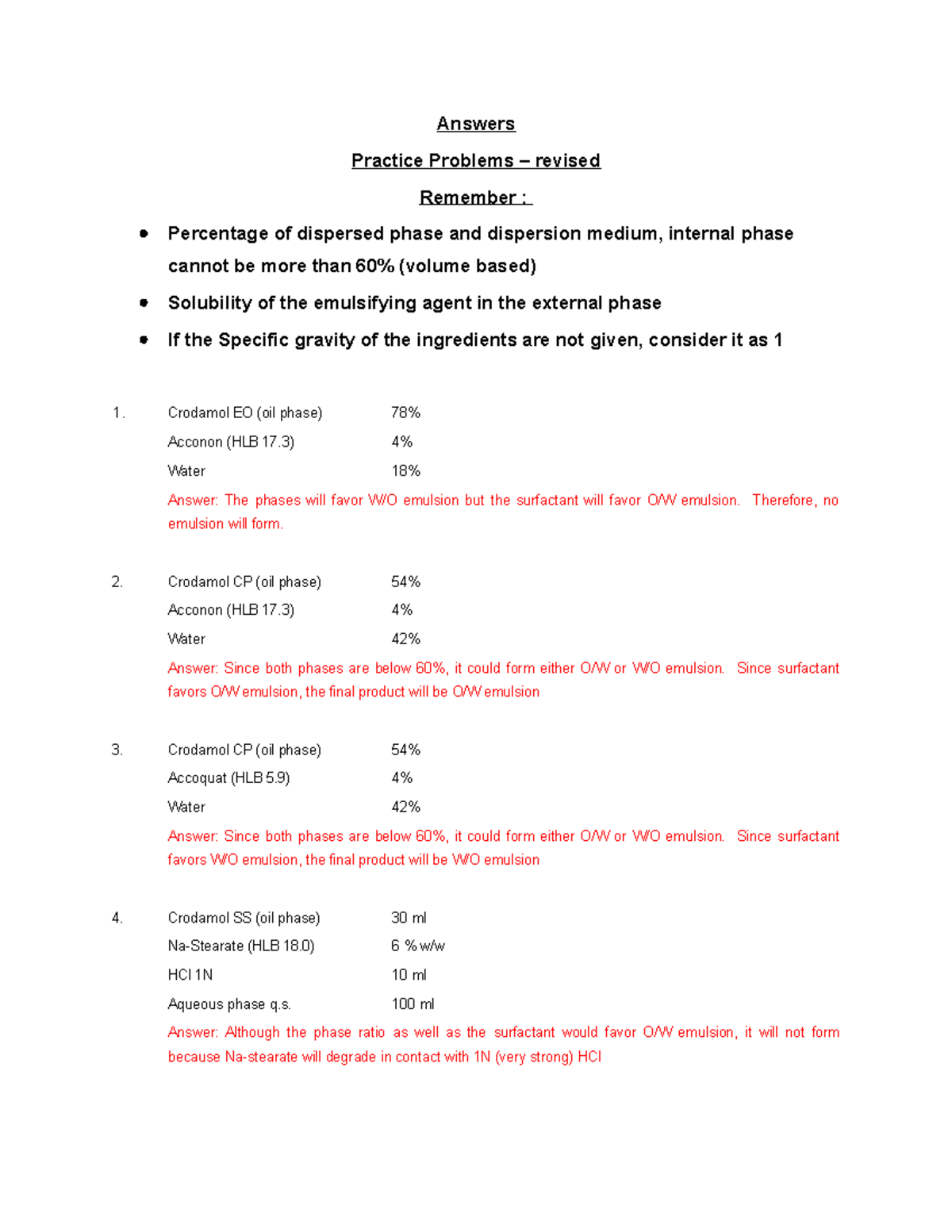 Answers - Practice Problems - revised - Answers Practice Problems ...