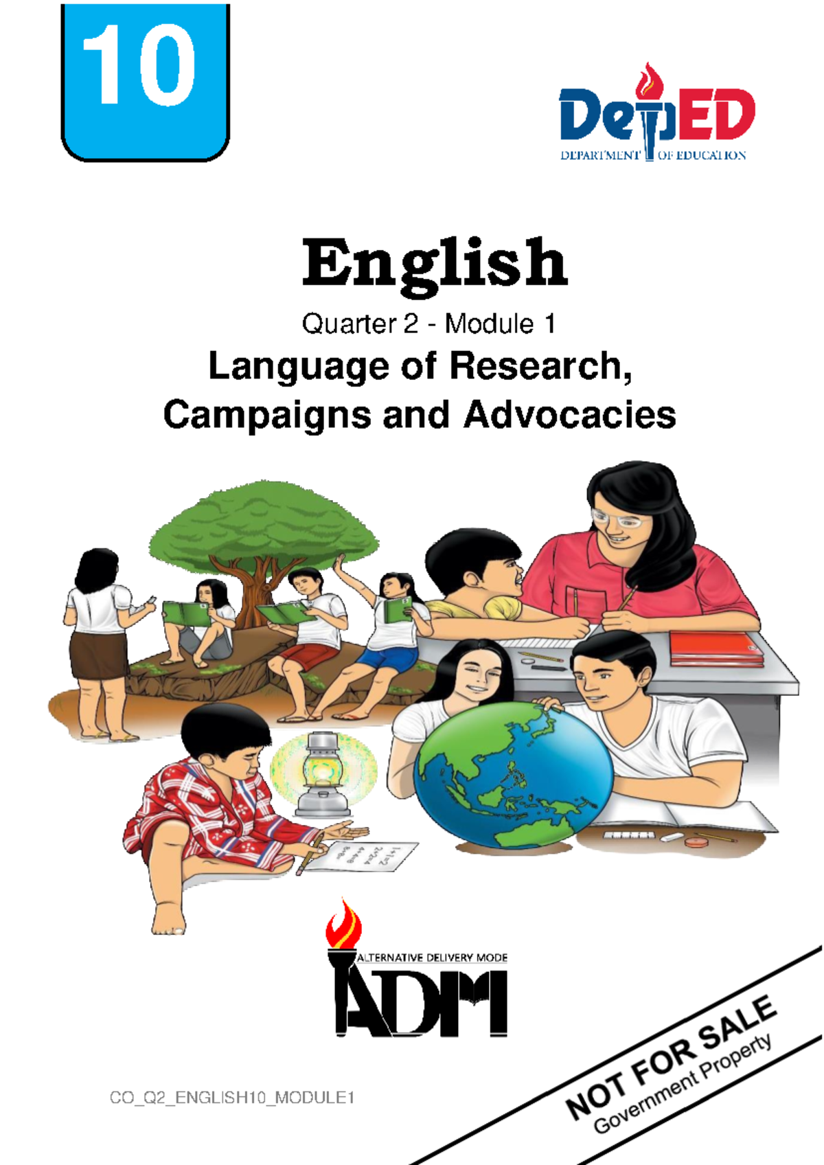 English 10 Q2 Mod1 Languageof Research Campaignsand Advocacies - 10 ...