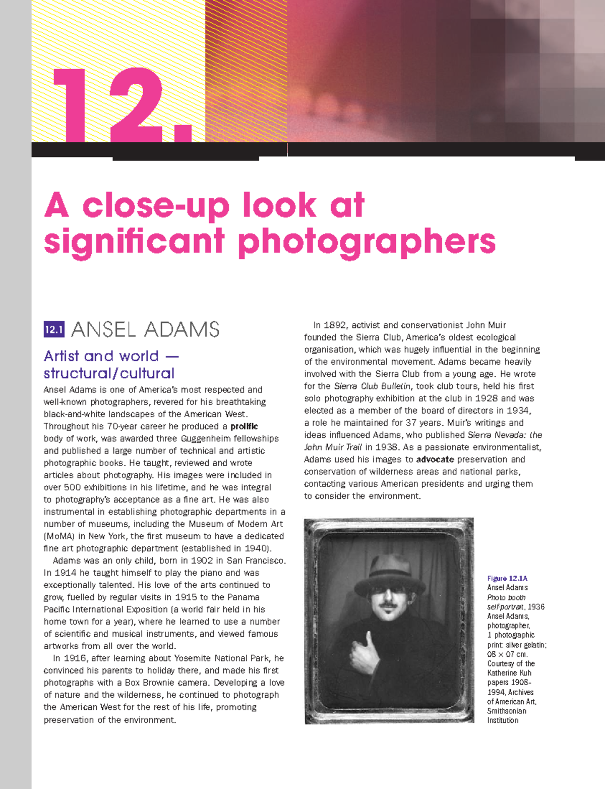 Photographers for Visual Arts - Sam B - A close-up look at significant ...