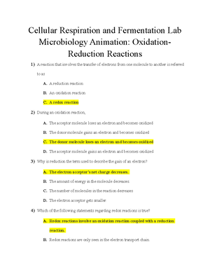 General Biology Chapter 8 Homework - GENERAL BIOLOGY CHAPTER 8 HOMEWORK ...