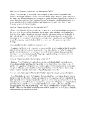 Insight Paper - Insight Paper 1079 words I often view myself in the ...