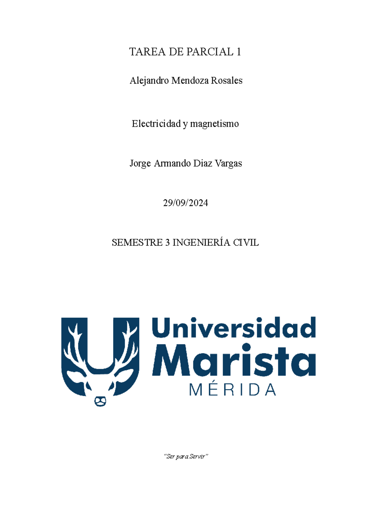 Mendoza Rosales Evidencias ELECy MAGN - Electricidad Y Magnetismo ...