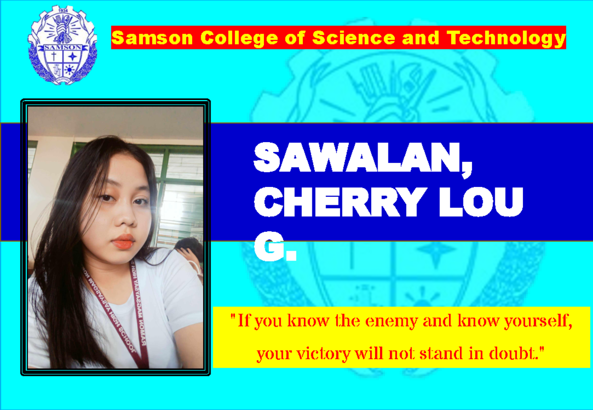 Template-HBV- Sawalan - AB Journalism - MASTER OF SCIENCE IN CRIMINAL SAWALAN, CHERRY LOU G ...