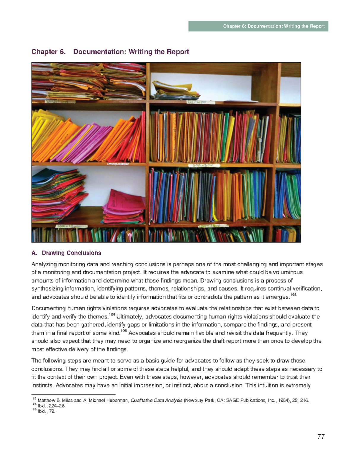 Documentation Writing a Report - Chapter 6. Documentation: Writing the ...