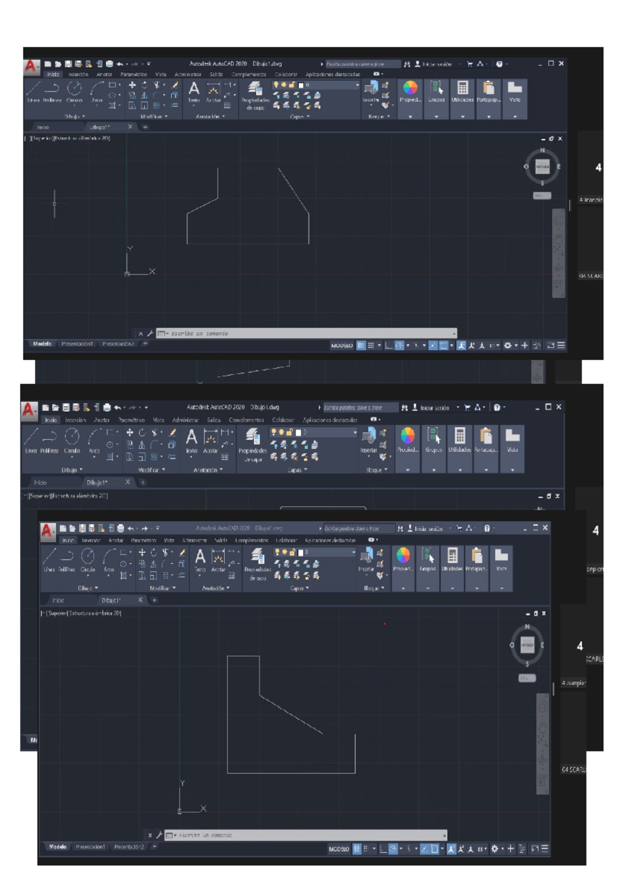 Trabajo de Autocad - Practicar es muy bueno - Ingenieria Grafica - UCV ...