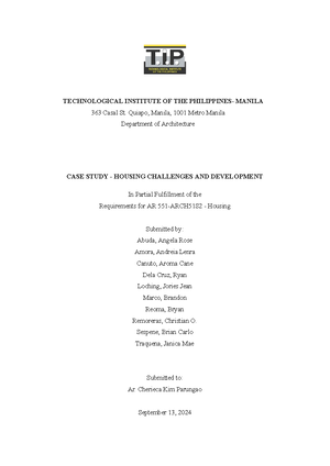 Activity design 7- Traquena - Submitted by: Janica Mae O. Traquena Date: September 4, 2024 - Studocu