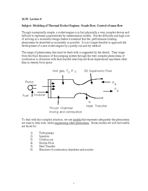 Jet propulsion notes - UNIT I BASIC CONCEPTS AND ISENTROPIC FLOWS ...