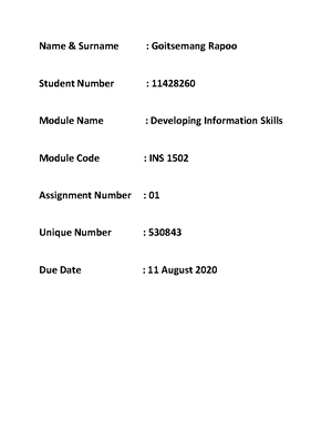 GGH1502 ASS 1 edited - assist with geographical ethics - GGH STUDENT ...