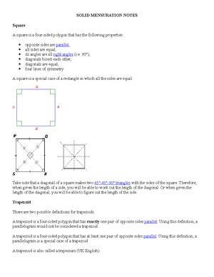 Solid Mensuration Practice Problems with solutions - SOLID MENSURATION ...