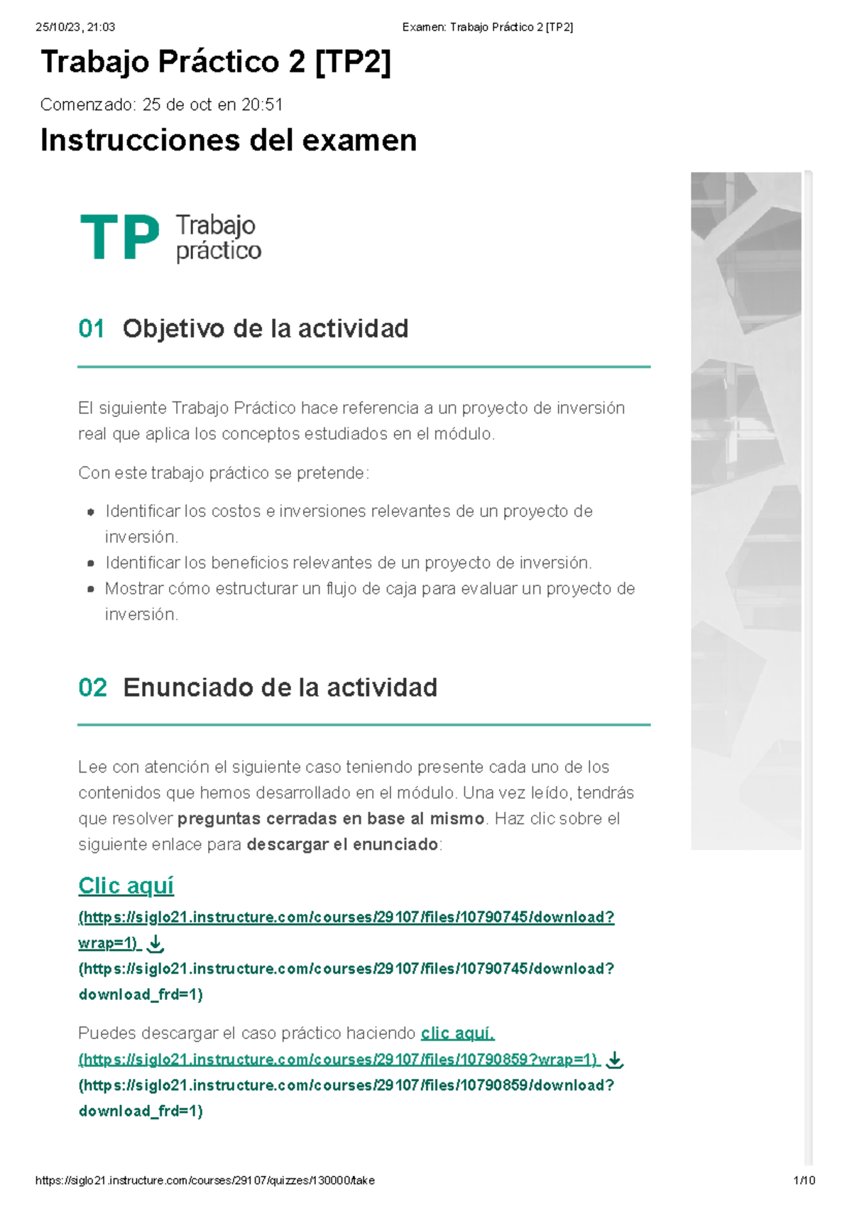 TP2 Form y Ev de Pro Y 82,5% - Trabajo Práctico 2 [TP2] Comenzado: 25 ...