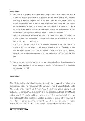 Chapter 20 Partnership and sequestration - Chapter 20 Partnership and ...