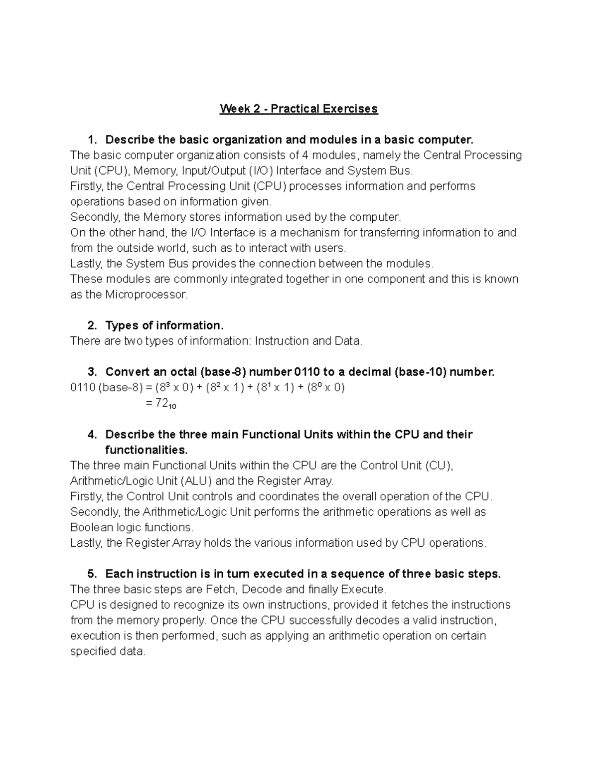 Copy of CV1014 Week 2 Practical Exercises - Week 2 - Practical ...