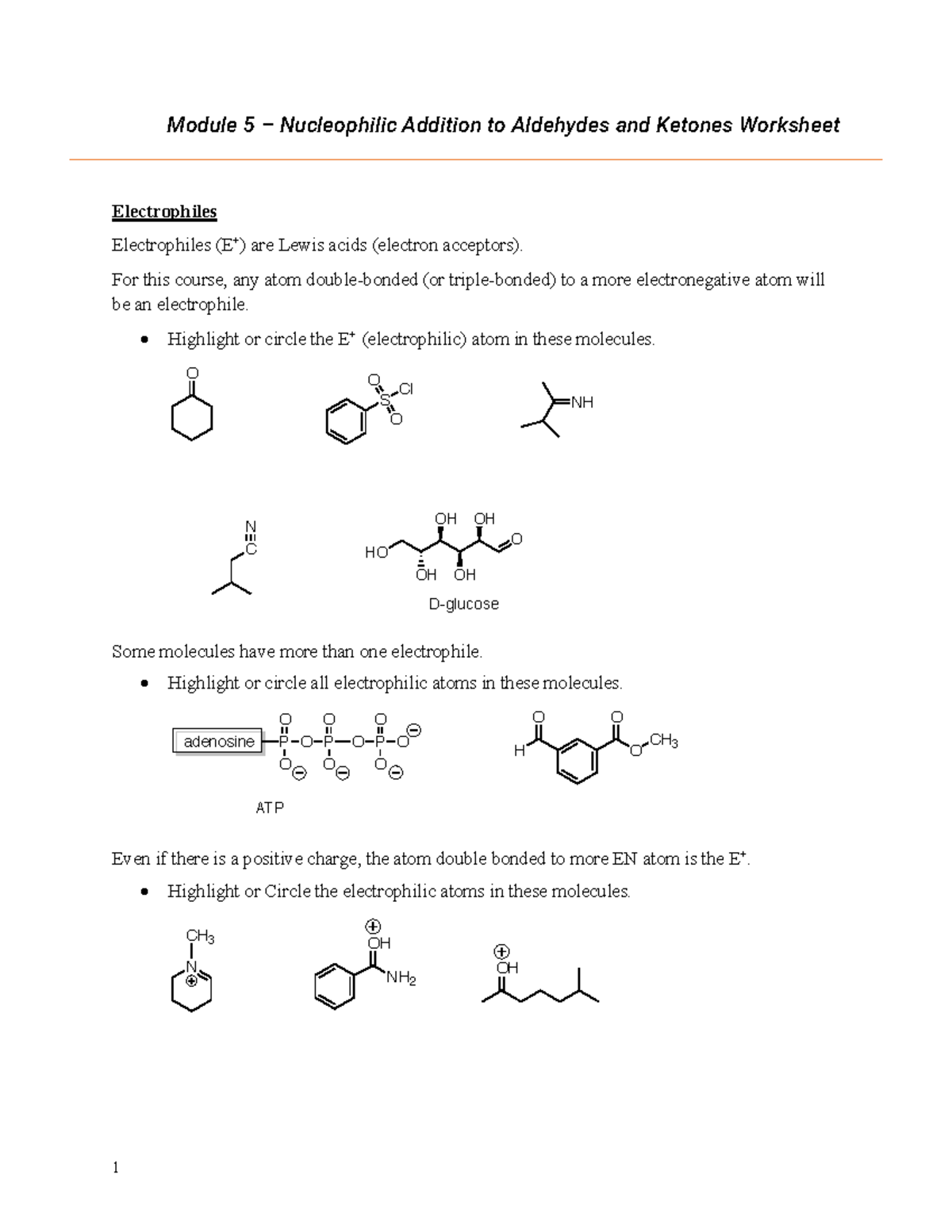 Module 5 Nucleophilic Addition Aldehydes Ketones - Module 5 ...