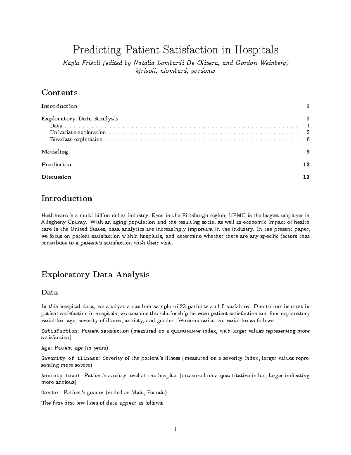 Sample-project 1 - Sample project for the second project. This scored ...