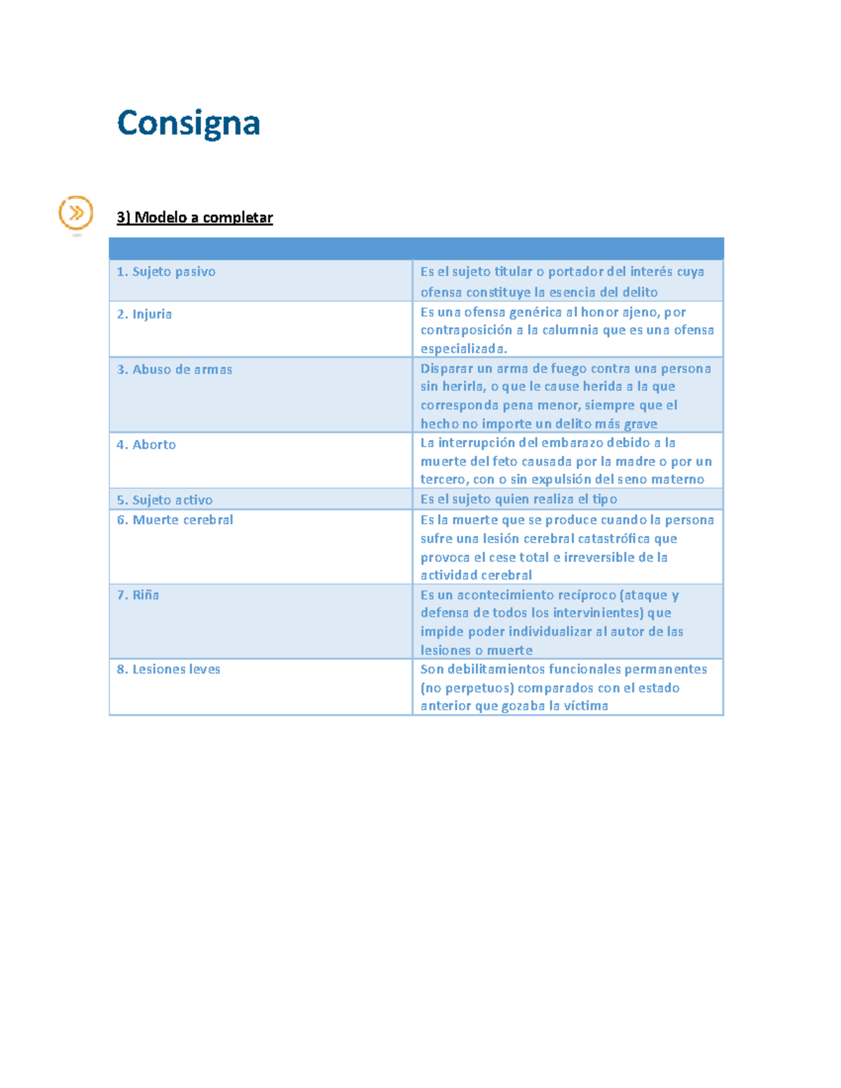 API1 - Consigna - Modelo a completar - Consigna 3) Modelo a completar ...