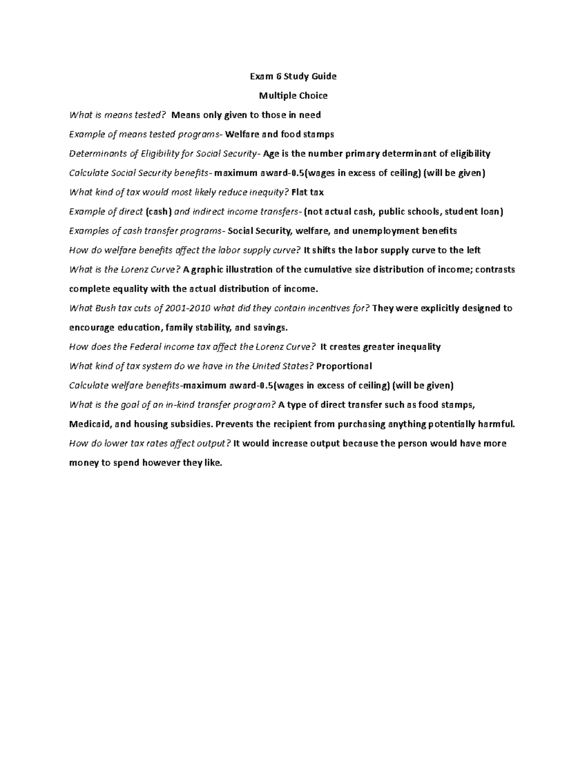 Exam 6 Study Guide Exam 6 Study Guide Multiple Choice What Is Means exam-6-study-guide-exam-6-study-guide-multiple-choice-what-is-means