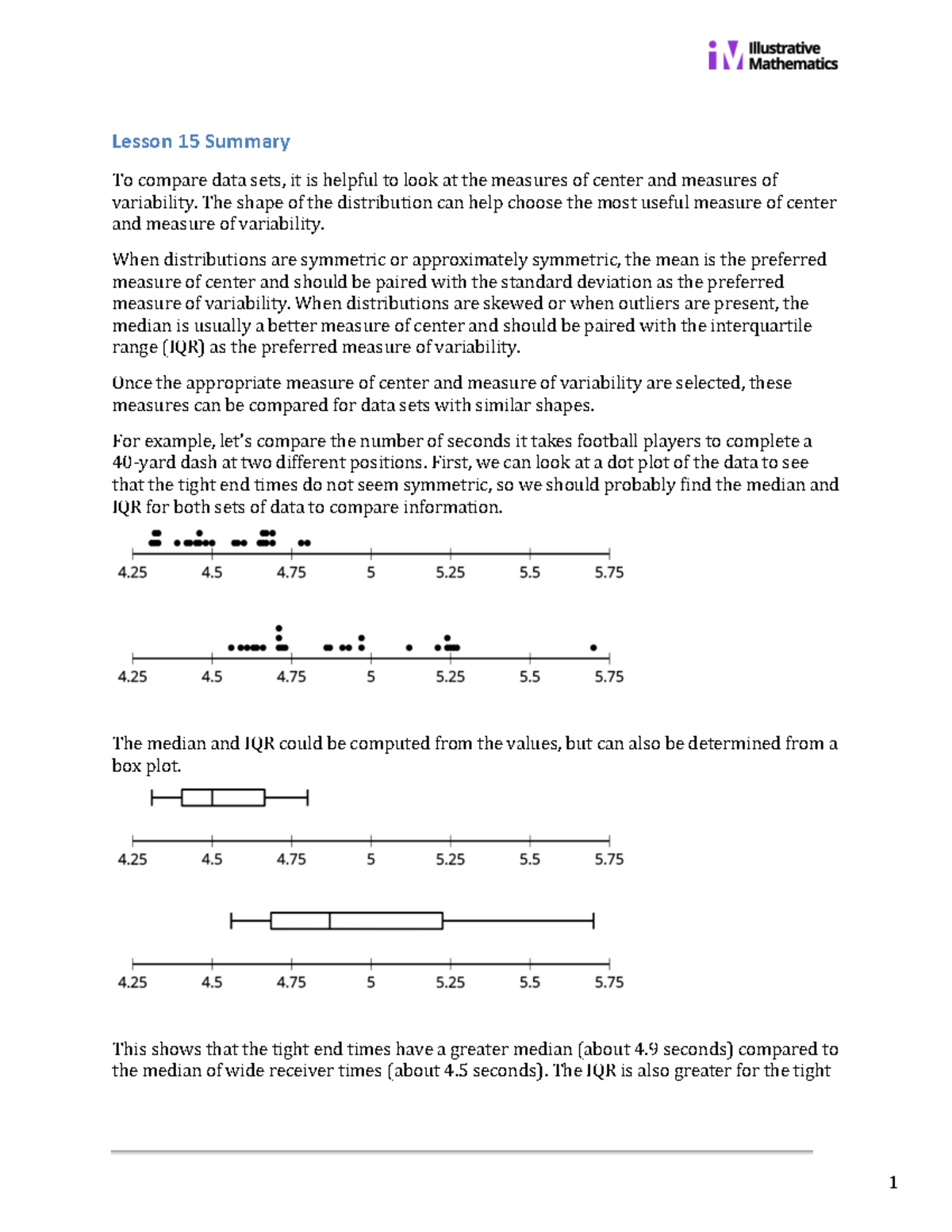 A.1.15 Lesson Summary - A answer key for a spartans dbq - 1 Lesson 15 ...