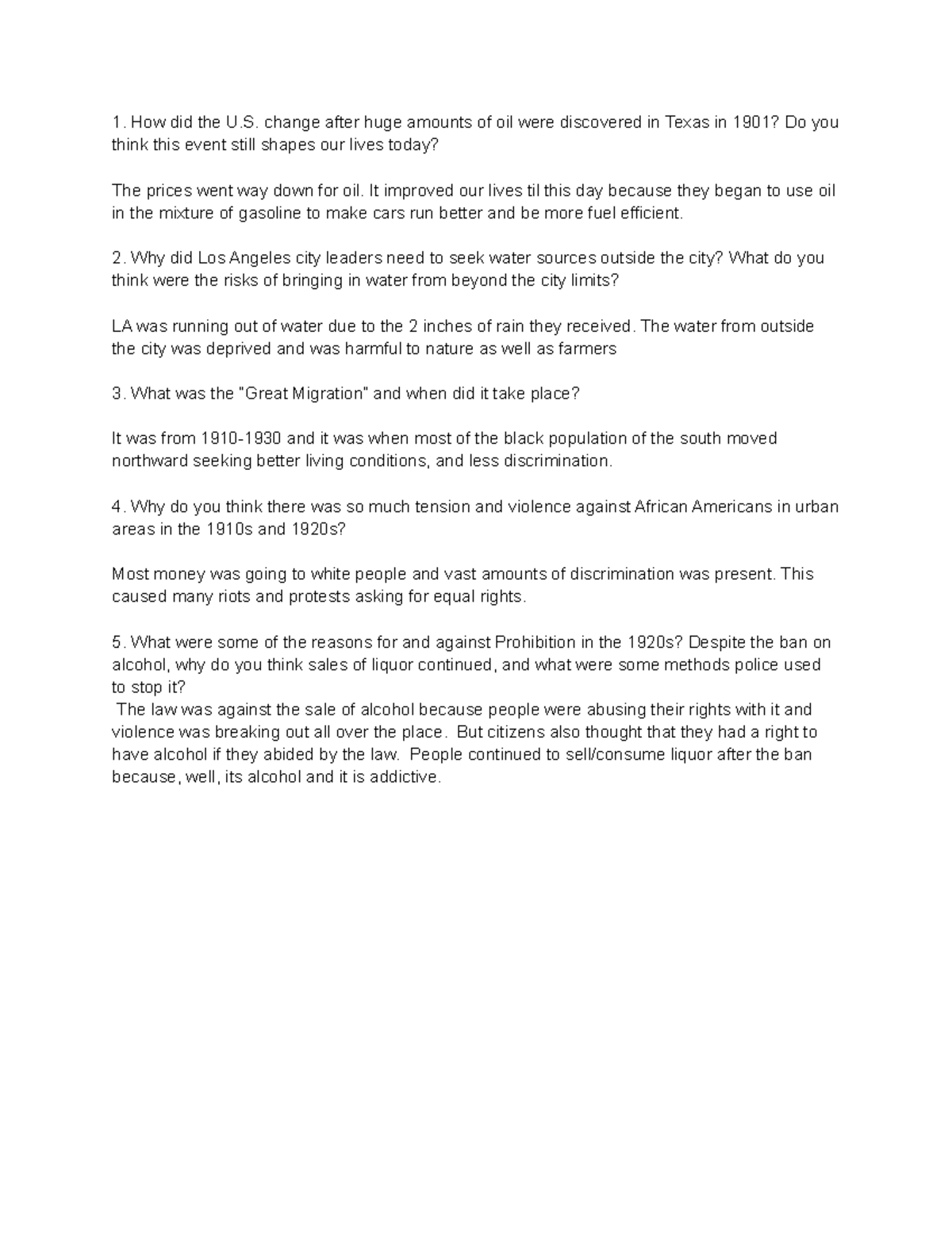 Copy of Guided Questions America Story of Us Part III - How did the U ...