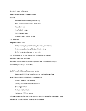 Chapter 10 notes - Carl Rogers: Self-Actualization Theory - Chapter 10 ...