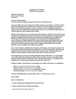 Summaries of the 4 Main Grand Strategies - Grand Strategies 1. What ...