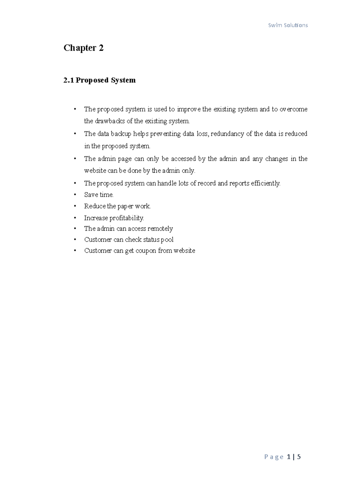 Chapter 2 - Chapter 2 2 Proposed System The proposed system is used to ...