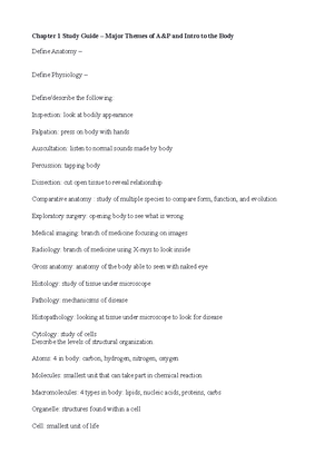 [Solved] Explain the principle of complementary of structure function - Human Anatomy And ...