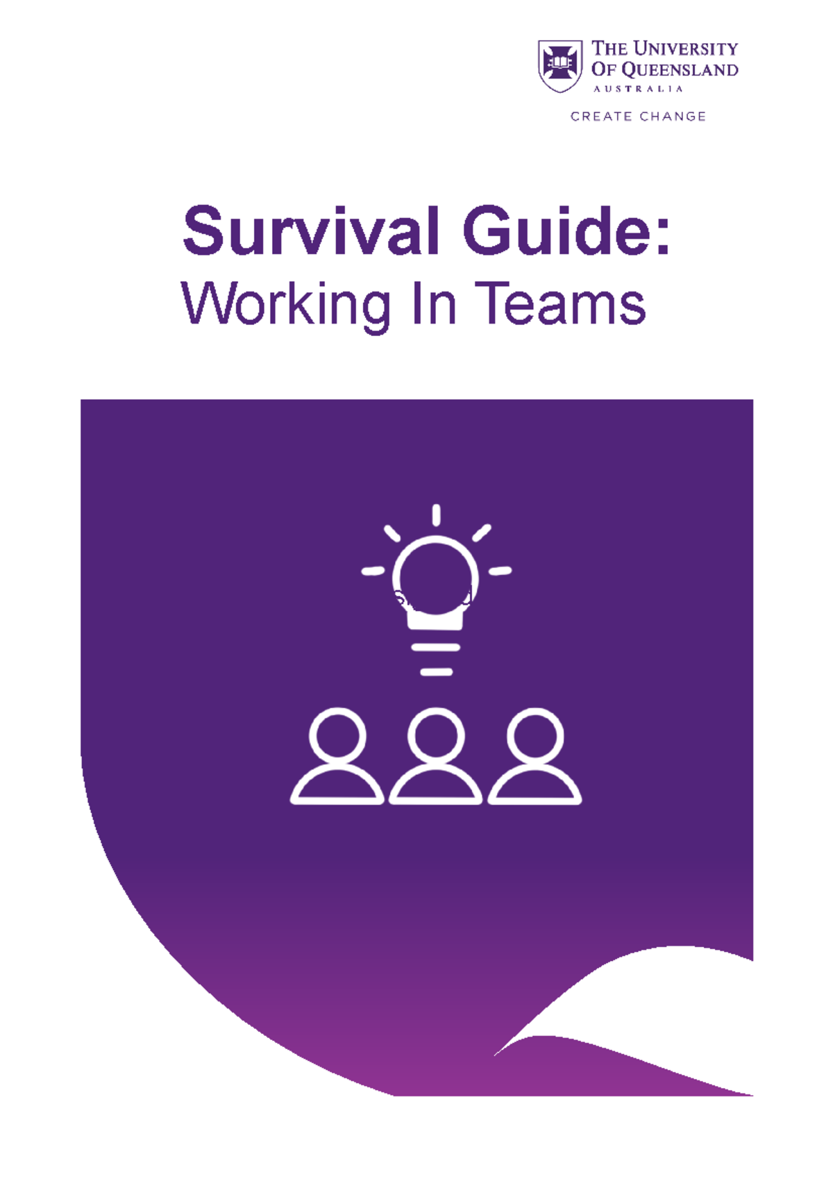 Teamwork Survival Guide A2 - Survival Guide: Working In Teams A Student ...