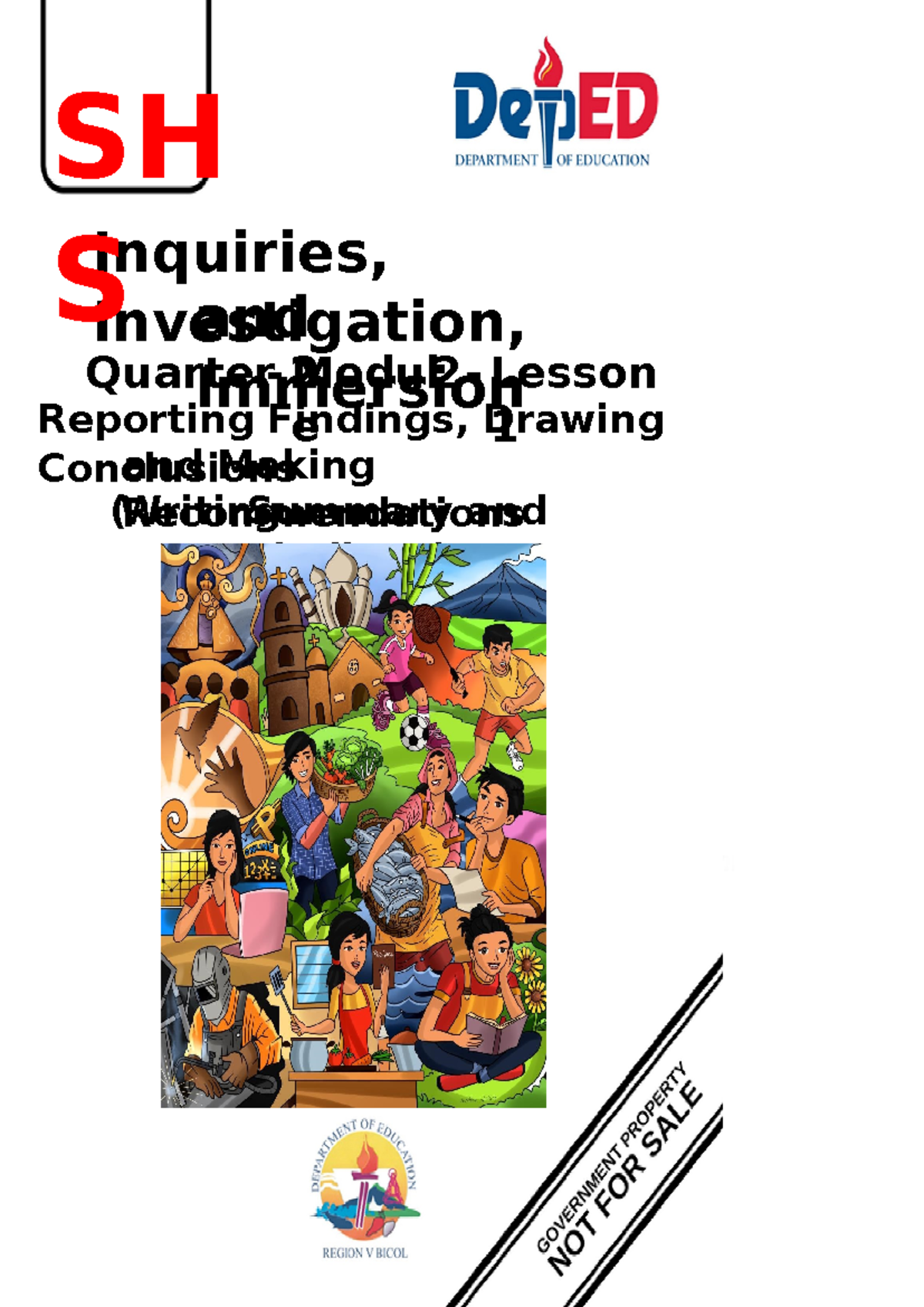 3Is Q2 Module 2 - Reporting Findings, Drawing Conclusionsand Making ...