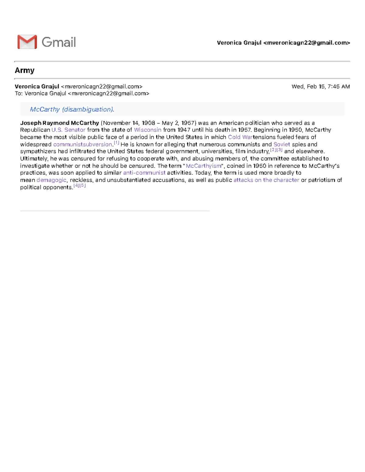 Army - Ghh - Veronica Gnajul Army Veronica Gnajul - Studocu