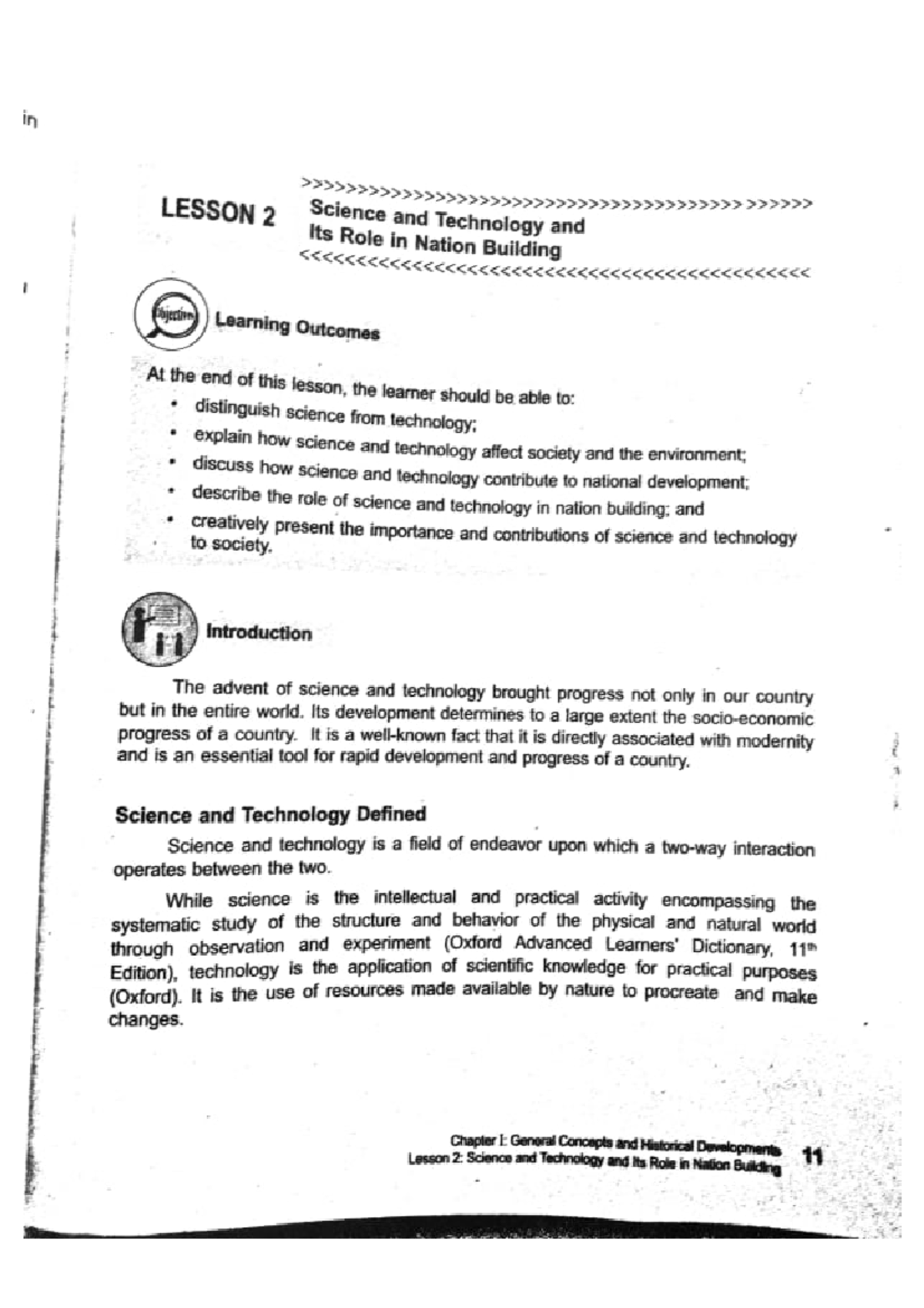 STS - Chapter 2 Lecture Notes for Week 6 - Building Bridges Across The ...