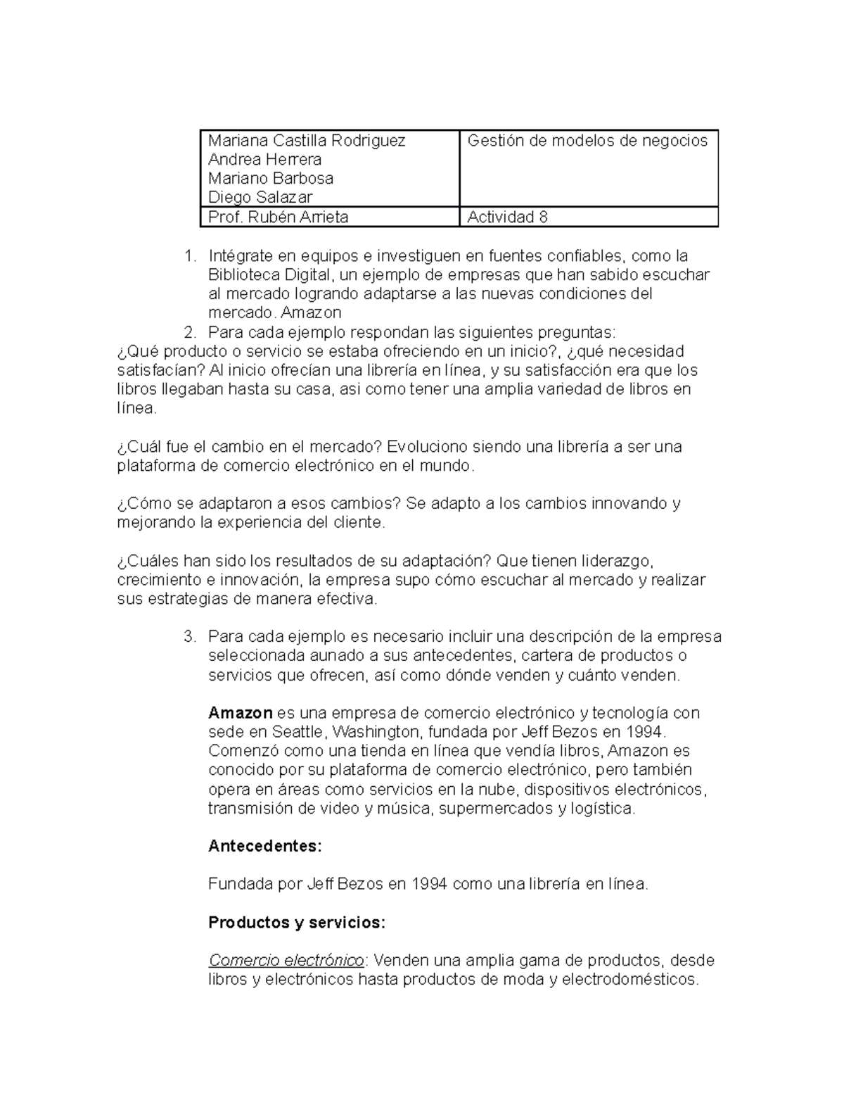 Act8 gestion - sdfre edftyuio oiujhg gfd - Mariana Castilla Rodriguez ...