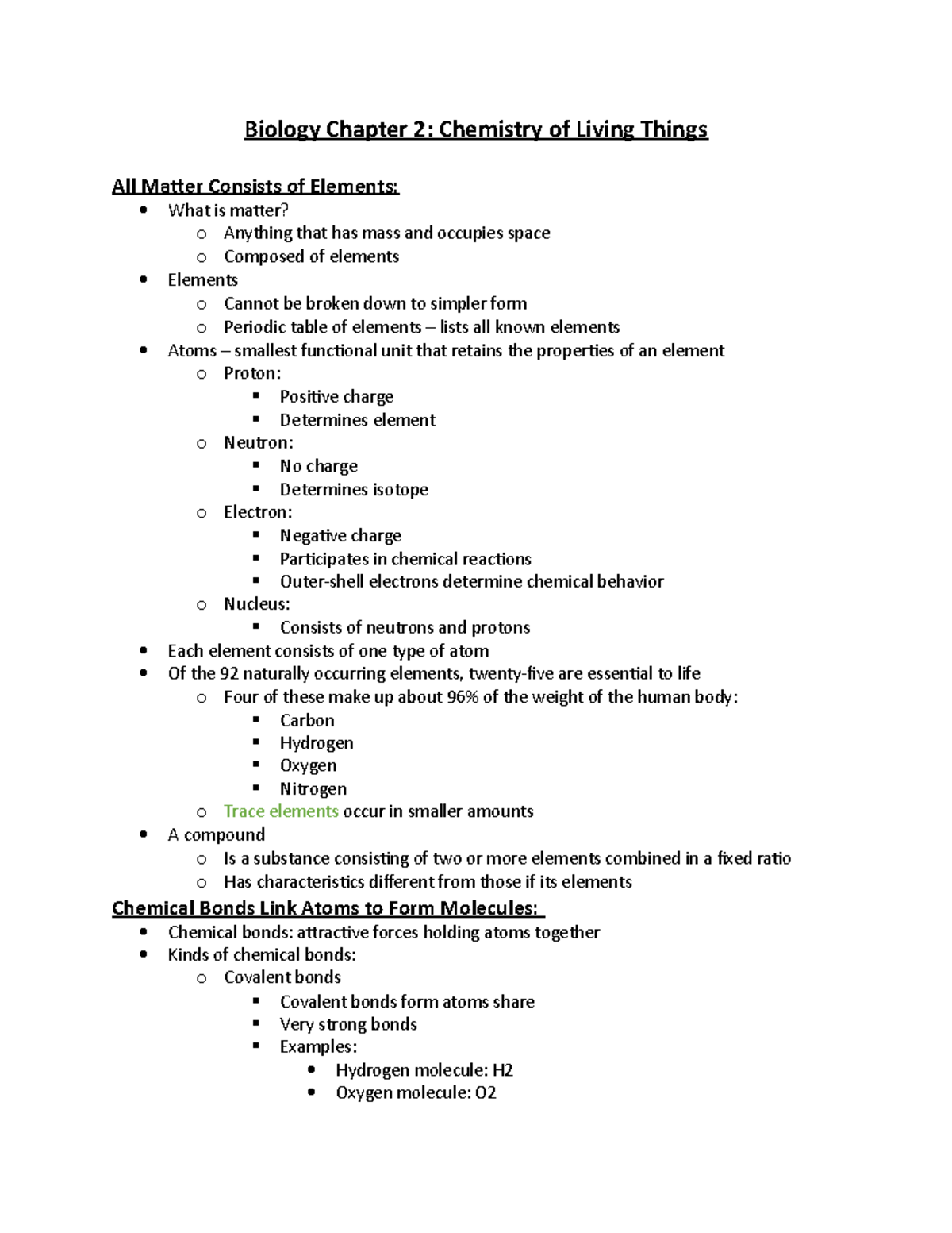 Chemistry of Living Things - A severe deficiency of protein in the diet ...