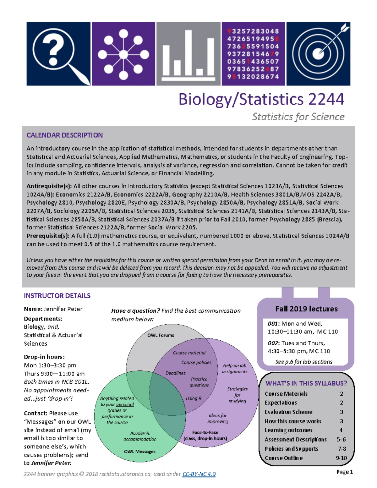 Biol-Stat+2244A+-+syllabus+Fall+2019 - Warning: TT: undefined function: 32 Warning: TT ...