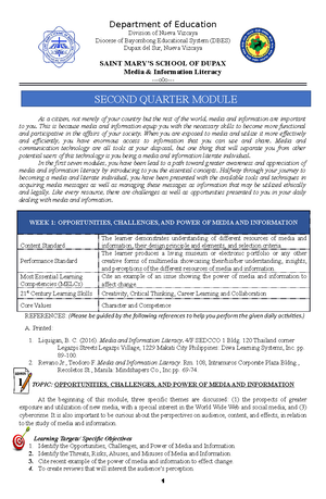 Computer 7 Fundamentals of Computer (2nd Quarter) - Introduction to ...