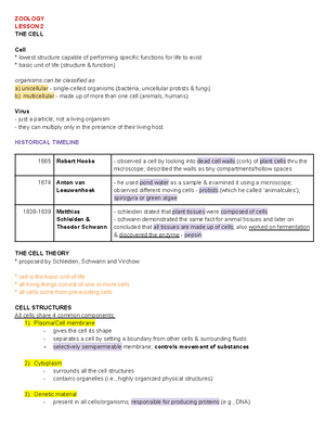 Zoology Lec Activity 1 - Name: Sandoval, Ma. Carla T. Panaguiton, Kyle ...