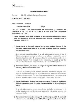 3. Diferencia entre acto y hecho administrativo - Capítulo III LA DISTINCIÓN ENTRE ACTO Y HECHO ...